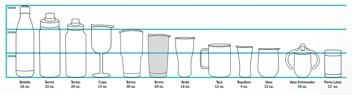 Termo de Acero Inoxidable 20 oz. - Everest Fort