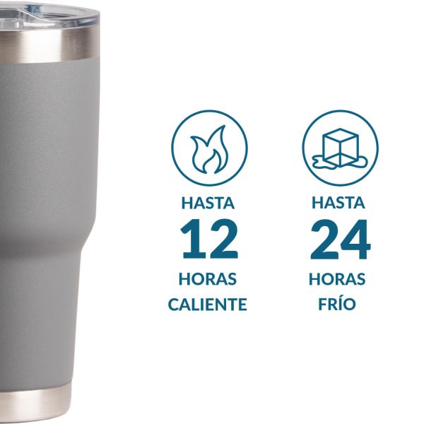 Termo de Acero Inoxidable 30 oz. - Everest Fort